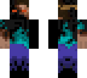 Dark Herobrine | Minecraft Skin