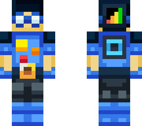 Grillionz - Hive Style - Block Drop | Minecraft Skin