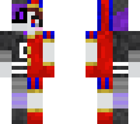 half robot | Minecraft Skins
