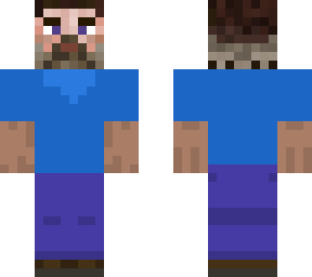 jack black steve | Minecraft Skin