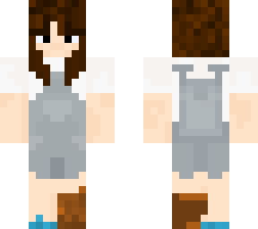 Messy girl | Minecraft Skin