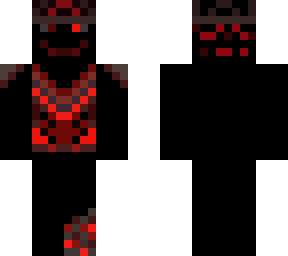 Scary red skin | Minecraft Skin