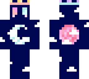 sun and moon | Minecraft Skins