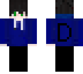 The Unknow Blue Dustin | Minecraft Skin