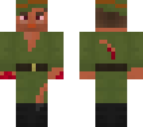 thousand yard stare | Minecraft Skins