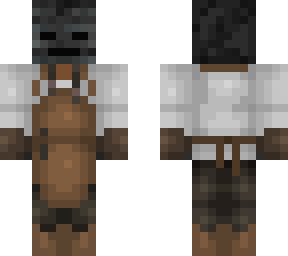 Wither Skeleton Chef/Butcher/Engineer | Minecraft Skin