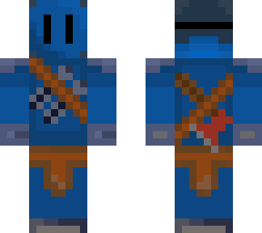 BLUE MAN | Minecraft Skin