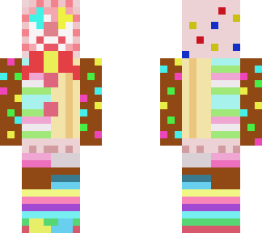 cute clown | Minecraft Skin