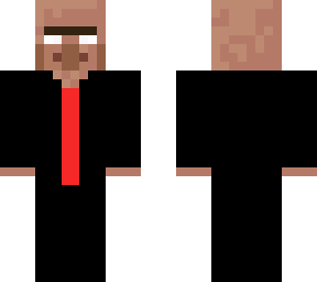 Evil villager herobrine eyes eyebrows fixed | Minecraft Skin