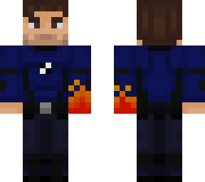 human torch | Minecraft Skins