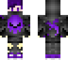 Purple Skull | Minecraft Skin