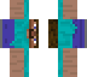 side ways steve | Minecraft Skin