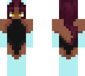 Thunder God Yoruichi Blue | Minecraft Skin