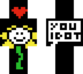 undertale flowey | Minecraft Skins