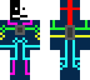 BakeBito- Glitch Gremlin format | Minecraft Skin