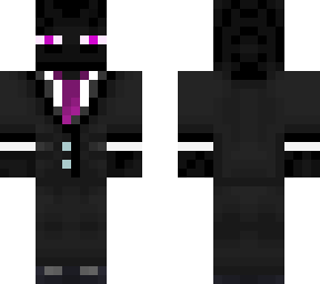 enderman in a suit | Minecraft Skins