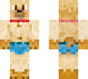 Golden Retriever Fursona | Minecraft Skin