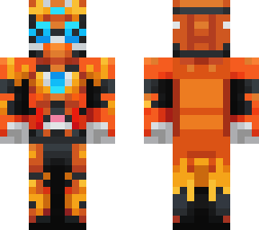 Kamen Rider Gotchard Daybreak Fire | Minecraft Skin