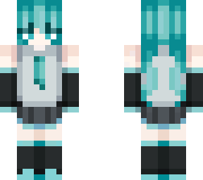 Miku skin | Minecraft Skin