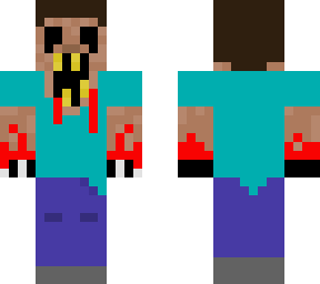 Aggressive Steve entity (creepypasta) | Minecraft Skin