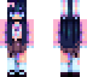 bubbles ; reshade results | Minecraft Skin