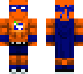 Fanta man | Minecraft Skin