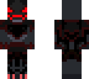 Red protogen | Minecraft Skin