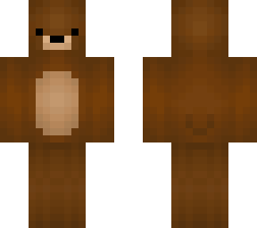 Classic Brown Bear | Minecraft Skin