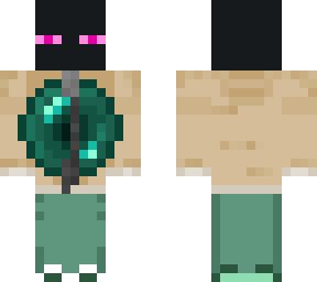 Enderman with crazy drip! | Minecraft Skin