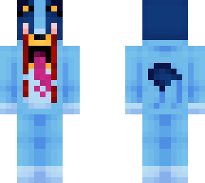 erm bluey? BLOOD WARNING also not bad blood | Minecraft Skin