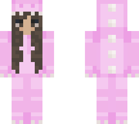 Pink dino | Minecraft Skin