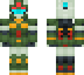 RGM-79FP GM Striker | Minecraft Skin