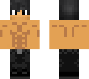 Aaron MCD Shirtless | Minecraft Skin