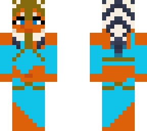 Ahsoka Tano (undercover slave) | Minecraft Skin