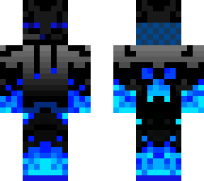 Blue ender gamer | Minecraft Skin