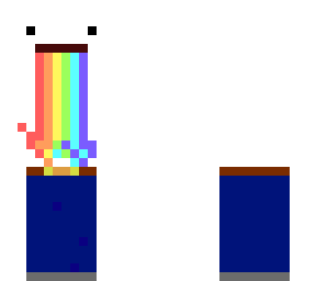 Derpy Rainbow | Minecraft Skin