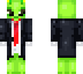 Silly undercover alien dude | Minecraft Skin