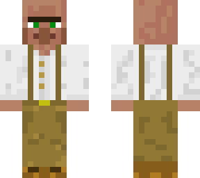villager with white shirt | Minecraft Skin