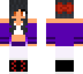 Aphmau Gamer from gamer family (look i tried ok?) | Minecraft Skin