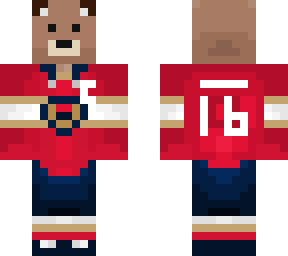 Florida Panthers mascot (Barkov jersey) | Minecraft Skin