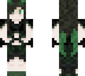 Green demon | Minecraft Skin