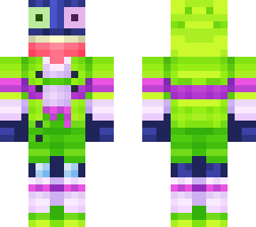 Greninja Underpowered Vegetable Wars | Minecraft Skin