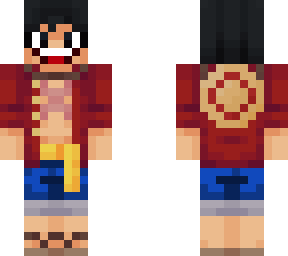 Monkey D luffy | Minecraft Skin