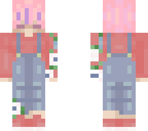 Overalls boy red | Minecraft Skin
