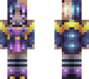 Prestige Fright Night Zeri | Minecraft Skin