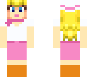 princess peach | Minecraft Skins