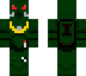 Warhammer 40K Dark Angels (Helmet) | Minecraft Skin