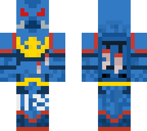 Warhammer 40K Ultramarine (Helmet) | Minecraft Skin