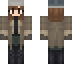 Butterbean Everdark Skin 2024 Winter Coat | Minecraft Skin