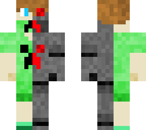 Creeper Boy Cyborg | Minecraft Skin
